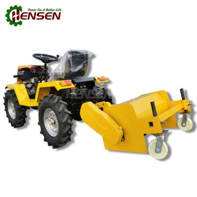 China OEM 4WD 12HP Diesel Mini Tractor 8F4R Synchronized Multi Purpose Farm Tractor for sale