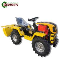 China 4WD Mini Diesel Tractor 18HP Power Steering Compact Farm Tractor CE for sale