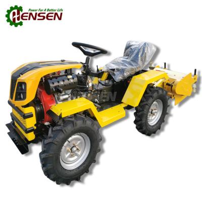 China HS910 12HP Diesel 4x4 Mini Tractor with Adjustable Seat and Power Steering for sale