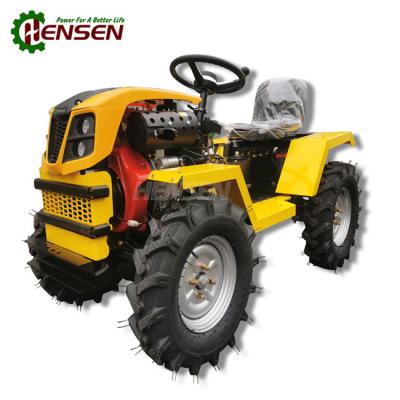 China Agricultural Multi Function Mini Tractor 4WD 12hp Diesel Engine CE Certified for sale