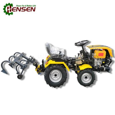 China Four Wheel Diesel Tractor 12HP 4WD with Synchronized Power for Farm Implements for sale