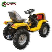 China Multipurpose Mini Tractor Four Wheel Drive Tractor With Big Potato Digger for sale