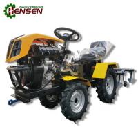 China 18HP Multi Purpose Mini Tractor 5 Tine Hoe 4WD Tractor CE Certification for sale