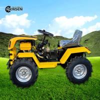 China Gasoline Multi-Purpose Mini Tractor 4WD 18HP 2-Tine Plow CE Certified for sale