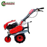 China 9HP Gasoline Mini Power Tiller 800-1100mm Tilling Width Agricultural Cultivator for sale