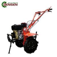 China 7 HP Diesel Power Tiller Gear Drive Multifunction Garden Tiller 500-800mm Tilling Width for sale