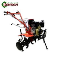 China 7 HP Diesel Power Tiller Gear Drive Multifunction Garden Tiller 500-800mm Tilling Width for sale