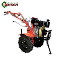 China 7 HP Diesel Power Tiller Gear Drive Multifunction Garden Tiller 500-800mm Tilling Width for sale