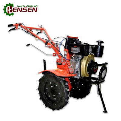 China 7 HP Diesel Power Tiller Gear Drive Multifunction Garden Tiller 500-800mm Tilling Width for sale