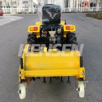 China 4WD Synchro Transmission Tractor 18hp Gasoline Mini Tractor with Weed Shredder for sale