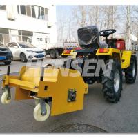 China 4WD Synchro Transmission Tractor 18hp Gasoline Mini Tractor with Weed Shredder for sale