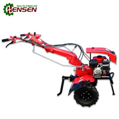 China 9HP Agricultural Gasoline Tiller 800-1100mm Tilling Width Recoil Start Garden Tiller for sale