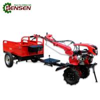 China 9HP Agricultural Gasoline Tiller 800-1100mm Tilling Width Recoil Start Garden Tiller for sale