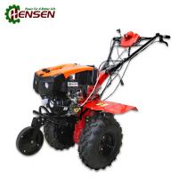 China 18HP Gasoline Micro Tiller Handheld Small Cultivator 4 Stroke 800-1350mm Tilling Width for sale