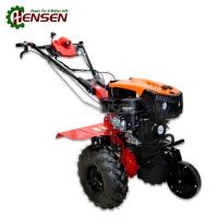 China 18HP Gasoline Micro Tiller Handheld Small Cultivator 4 Stroke 800-1350mm Tilling Width for sale