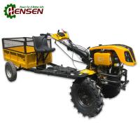 China Diesel Cultivator Multifunctional Agricultural Machinery 100-300mm Tilling Depth 7HP for sale