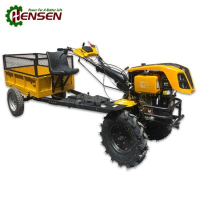 China Diesel Cultivator Multifunctional Agricultural Machinery 100-300mm Tilling Depth 7HP for sale