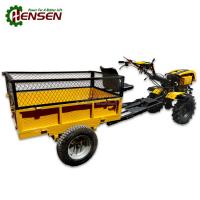China Diesel Cultivator Multifunctional Agricultural Machinery 100-300mm Tilling Depth 7HP for sale