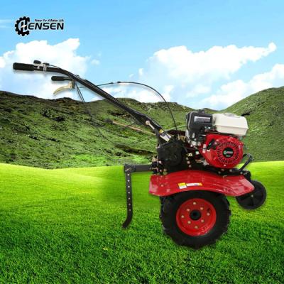 China 7HP Belt Type Mini Power Tiller 800-1000mm Tilling Width Gas Cultivator for Agriculture for sale