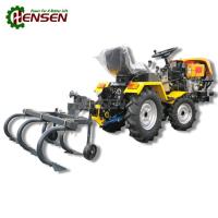 China 18HP Multi Purpose Mini Tractor 5 Tine Hoe 4WD Tractor CE Certification for sale
