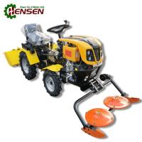 China Synchronized Mini 4x4 Tractor OEM Yellow Mini Tractor 4 By 4 for sale