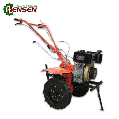 China 7HP Diesel Cultivator Multi Function Attachment Gear Driven Tiller 800-1000mm Tilling Width for sale