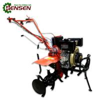 China 7HP Gasoline Mini Power Tiller 100-300mm Tilling Depth Hand Push Rotary Tiller for sale