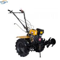 China 7HP Diesel Cultivator Multi Function Attachment Gear Driven Tiller 800-1000mm Tilling Width for sale