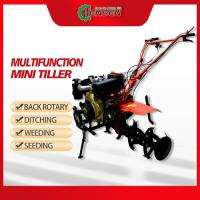 China 7HP Gasoline Small Tiller Machine 800mm Tilling Width Garden Cultivator for sale