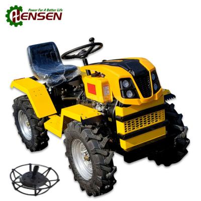 China 18HP Diesel 4WD Compact Tractor with Bulldozer 4F+2R Speeds for sale