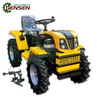 China Gasoline Multi Purpose Mini Tractor 4x4 2 Tined Plow​ Tractor CE Certification for sale