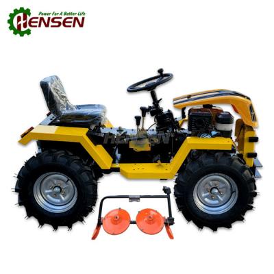 China 4x4 Mini Tractor 18hp Diesel 2 Disc Mower Agricultural Farm Machine for sale