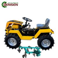 China Gasoline Multi Purpose Mini Tractor 4WD 5 Tine Hoe 4x4 Tractor for sale