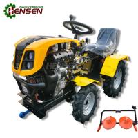 China 4 Wheel Drive Mini Tractor 12hp with 2 Disc Mower 4F2R 8F4R Gearbox for sale