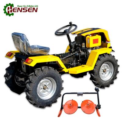 China Full -Time Multipurpose Mini Tractor  4WD Tractor with 2-Disc mower CE for sale