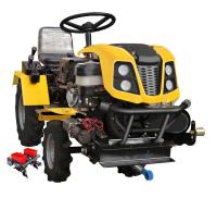 China 4WD Compact Tractor 6.5L Fuel Tank with Corn Sowing and Fertilization Machine 18hp Gasoline for sale