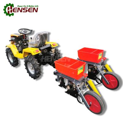 China 12 HP 4WD Small Farm Tractor with Corn Seeder Full Time 4x4 Mini Tractor for sale