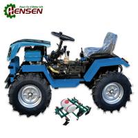 China 4WD Gasoline Multi Purpose Small Tractor 18hp with Mulching Machine CE for sale