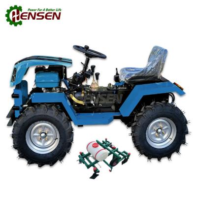 China 4WD Gasoline Multi Purpose Small Tractor 18hp with Mulching Machine CE for sale