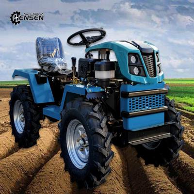 China CE Agricultural Multifunctional Gasoline Mini Tractor 4WD 18hp 6L Fuel Tank for sale