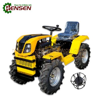 China Full-Time 4x4 Diesel Tractor Mini Tractors for High Working Efficiency for sale