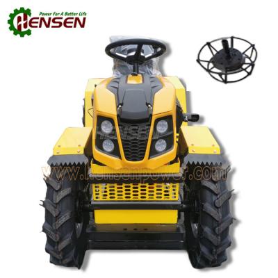 China 4WD Mini Diesel Tractor 18HP Power Steering Compact Farm Tractor CE for sale