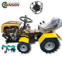 China Four Wheel Drive Mini Tractor 12HP Diesel Engine 4WD Agricultural Tractor with CE for sale