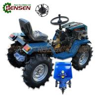 China 18HP Gasoline 4WD Mini Tractor with Potato Seeder CE Certified for sale