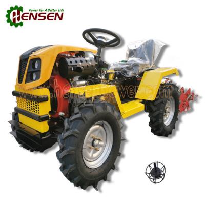 China Agricultural Compact Diesel Tractor 12HP 4WD Mini Utility Tractor with CE Certification for sale