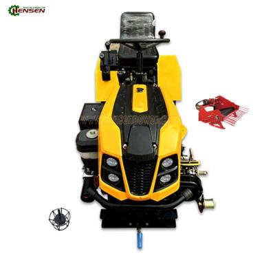 China 4WD Mini Tractor 18HP Gasoline with Potato Harvester CE Certified for Farm Use for sale