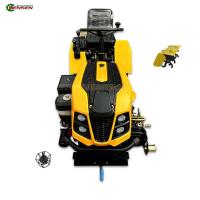 China Customized 4WD Lawn Tractor 12HP-18HP Gasoline Farm Equipment with CE Certification for sale