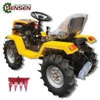 China Agricultural Small Diesel Tractor 12 HP Mini Tractor with Reaper CE Certified 4WD for sale