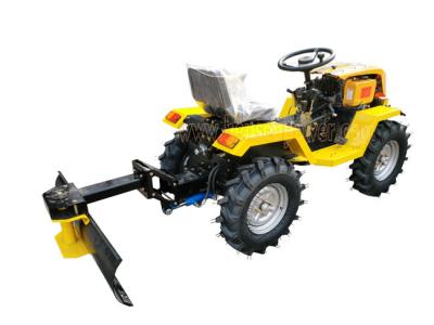 China 4WD Multi Function Diesel Mini Tractor 12hp with Soil Leveler CE for sale