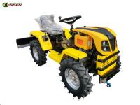 China 4x4 Mini Diesel Tractor 12hp Multifunction Garden Tractor with Soil Leveler for sale